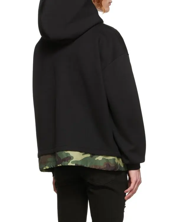 Dolce & Gabbana Camouflage Detailed Hoodie