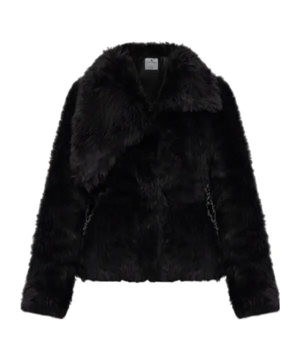 COURREGES Faux Fur Jacket