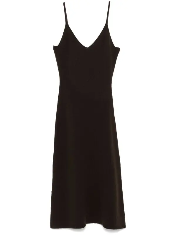 Officine Générale Marga Midi Dress - Black