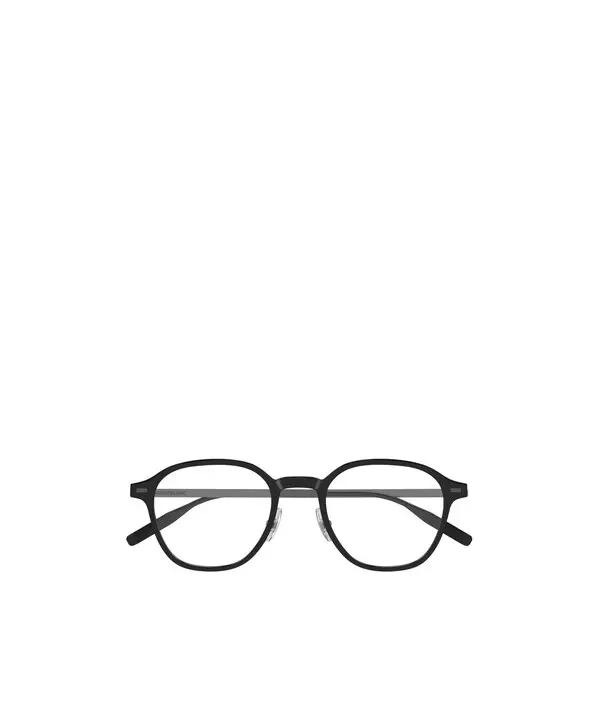 Montblanc Round Frame Eyeglasses - Black