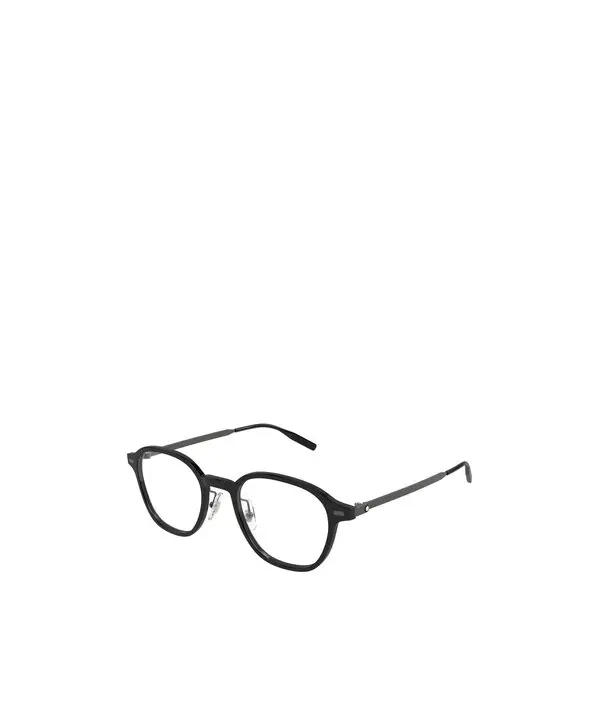 Montblanc Round Frame Eyeglasses - Black
