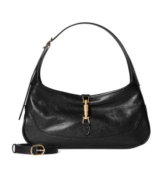 Gucci Jackie Slim Medium Shoulder Bag - Black