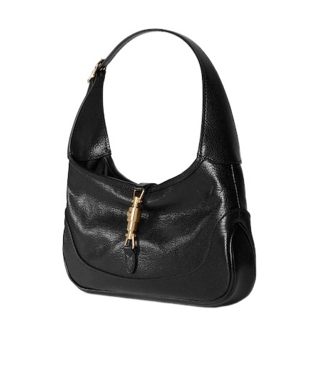 Gucci Jackie Slim Medium Shoulder Bag - Black