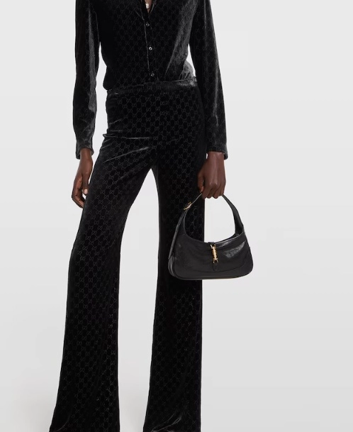 Gucci Jackie Slim Medium Shoulder Bag - Black