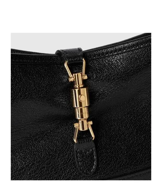 Gucci Jackie Slim Medium Shoulder Bag - Black