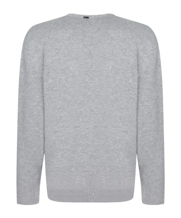Herno Cable-knit Crewneck Jumper - Gray
