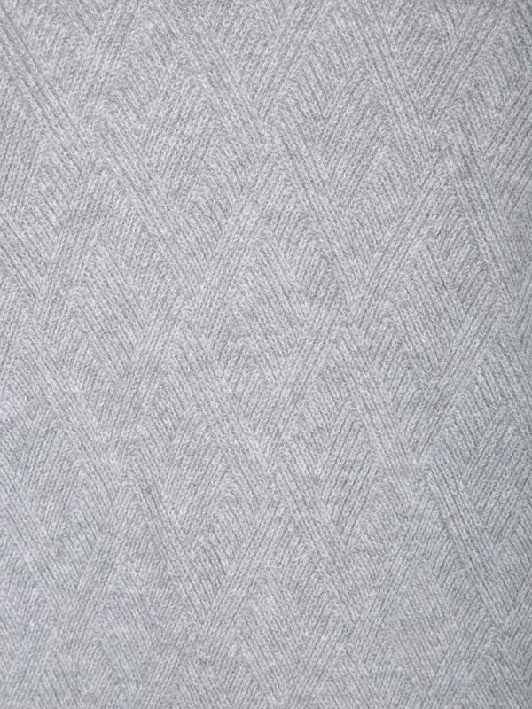 Herno Cable-knit Crewneck Jumper - Gray