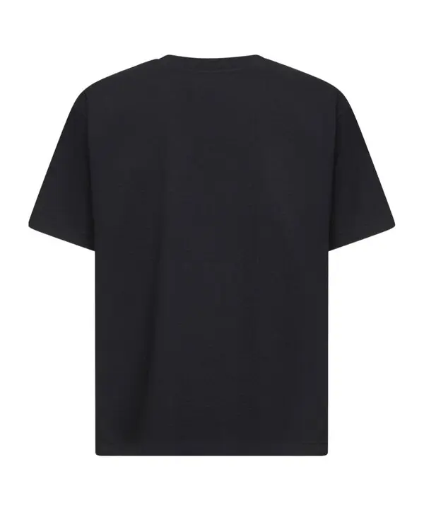 Stone Island Logo Patch Crewneck T-shirt - Black