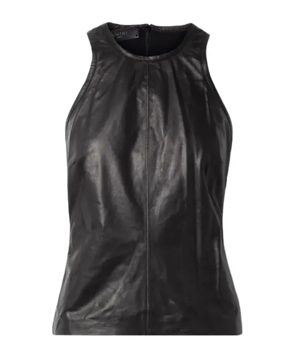 Amiri Lamb Leather Tank