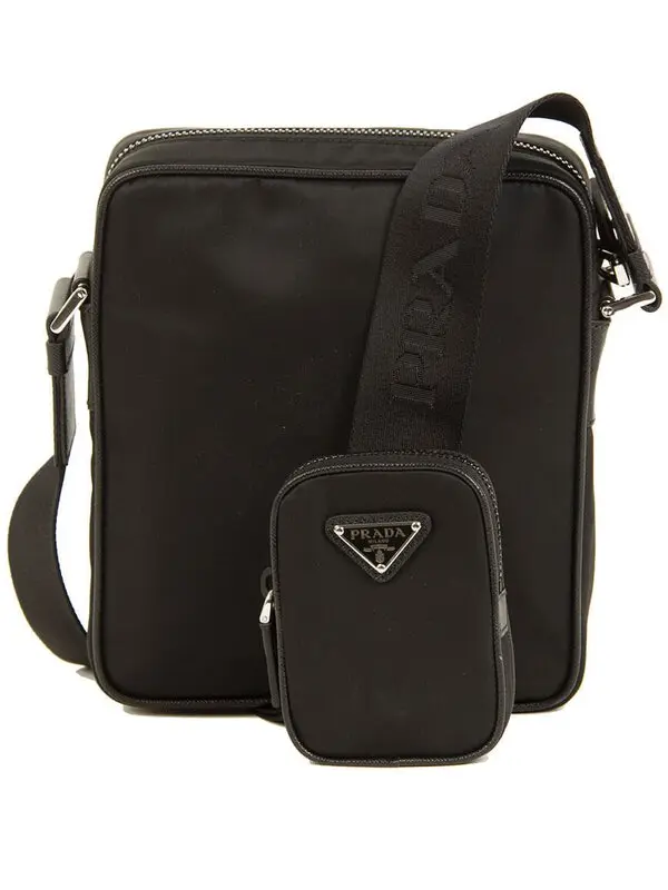 Prada Logo Sign Shoulder Bag