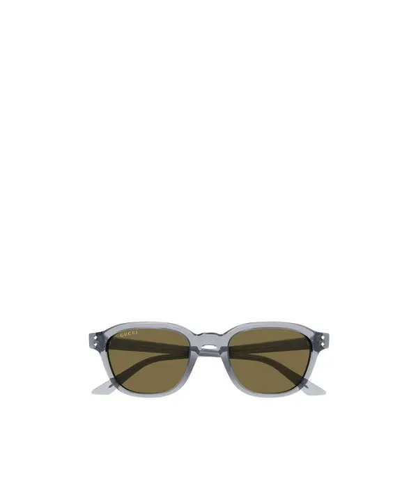Gucci Gg1892s Rectangular Sunglasses - Brown