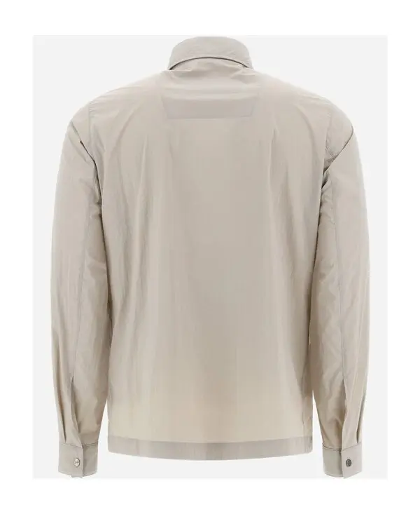 Herno Flap Pocket Shirt Jacket - Nude
