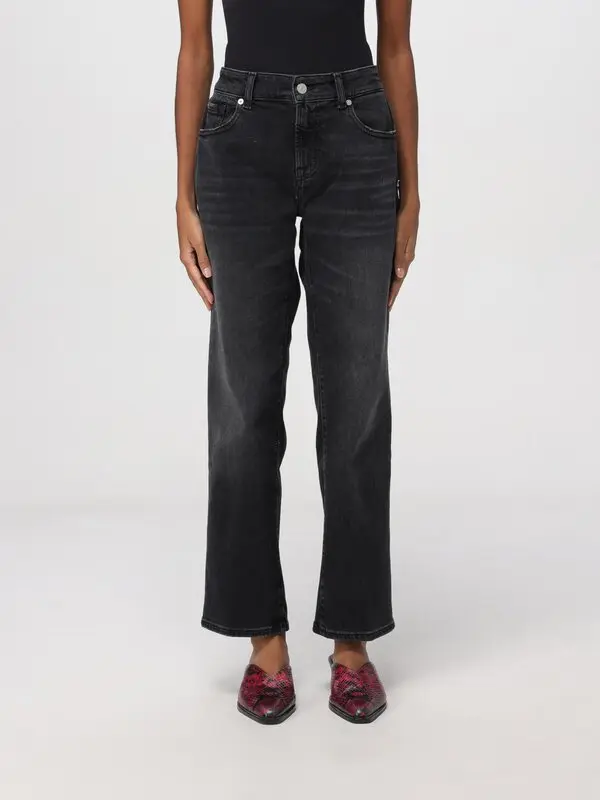 7 For All Mankind Calie Straight-leg Jeans