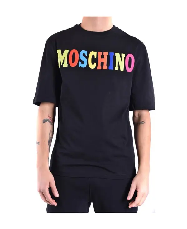 Moschino Logo Printed Short-sleeved T-shirt