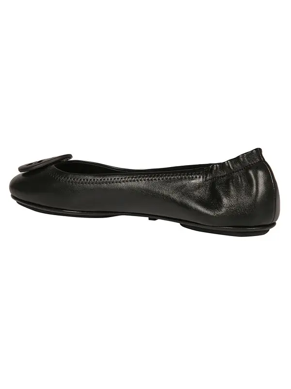 Tory Burch Minnie Travel Ballet Flats - Black