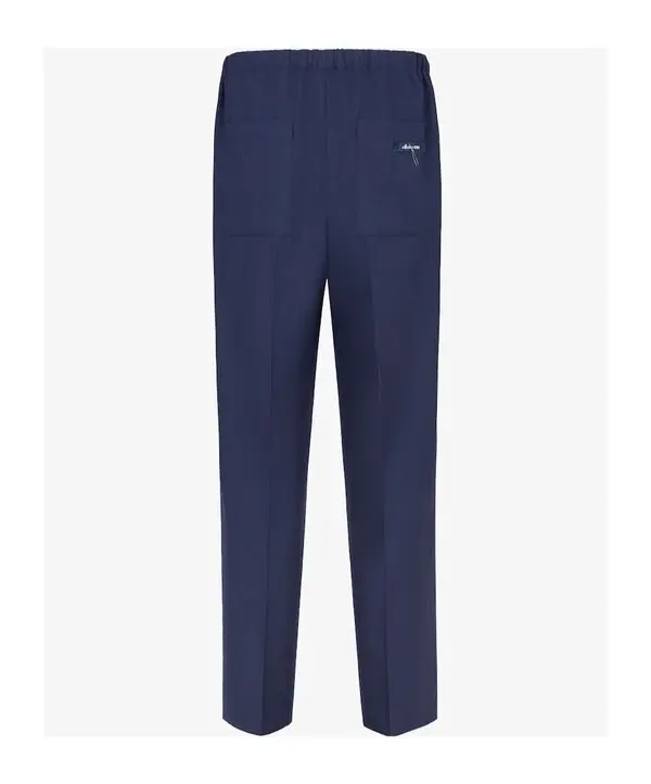 Fendi Straight-leg Tailored Trousers - Blue