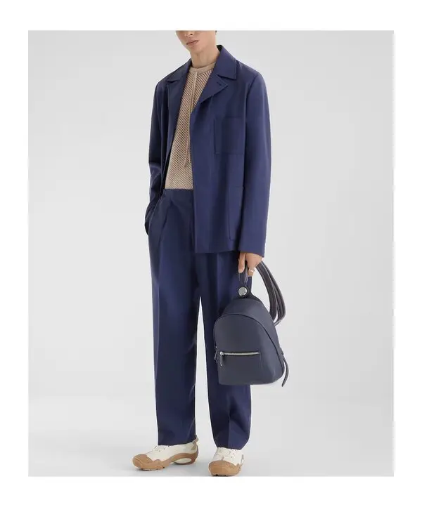 Fendi Straight-leg Tailored Trousers - Blue