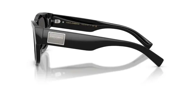 Dolce & Gabbana Square Frame Sunglasses With Logo Detail