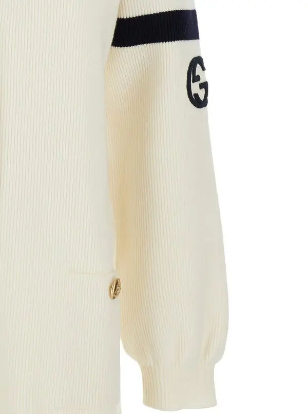 Gucci Interlocking G Buttoned Cardigan