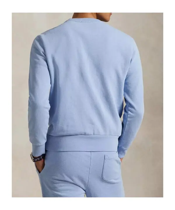Polo Ralph Lauren Loopback Fleece Sweatshirt With Embroidered Logo - Blue