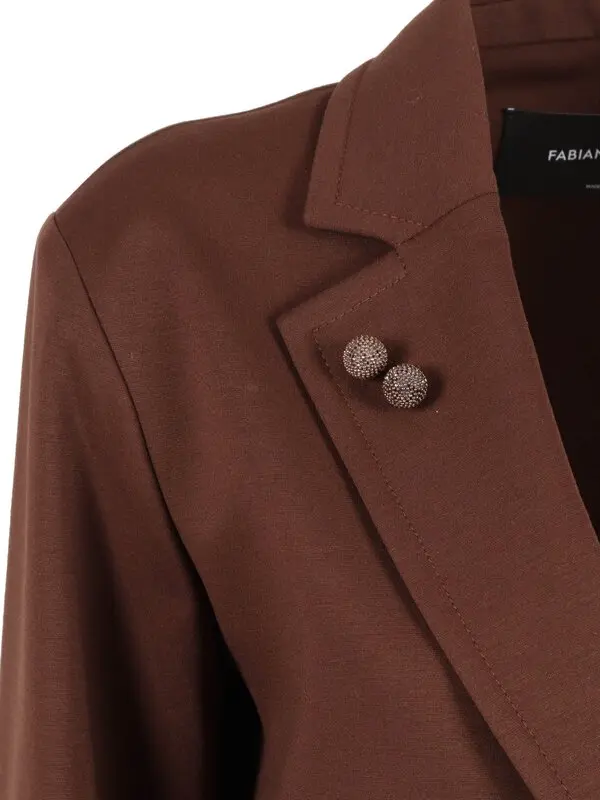 Fabiana Filippi Single-breasted Tailored Blazer