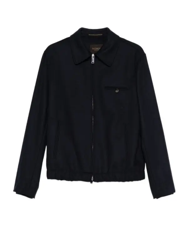 Incotex Zip-front Flannel Jacket