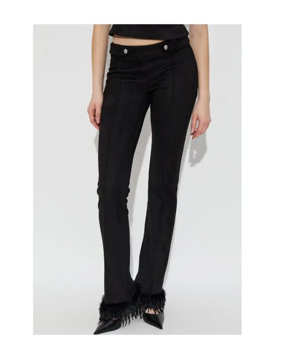 MISBHV Feather-trim Trousers