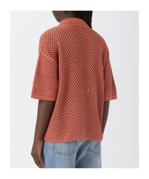 Brunello Cucinelli Open-knit Cotton Top