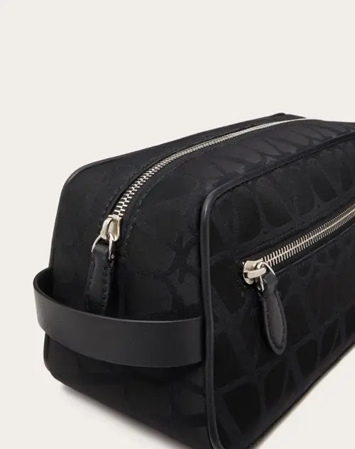 Valentino Garavani Iconographe Zip-up Wash Bag