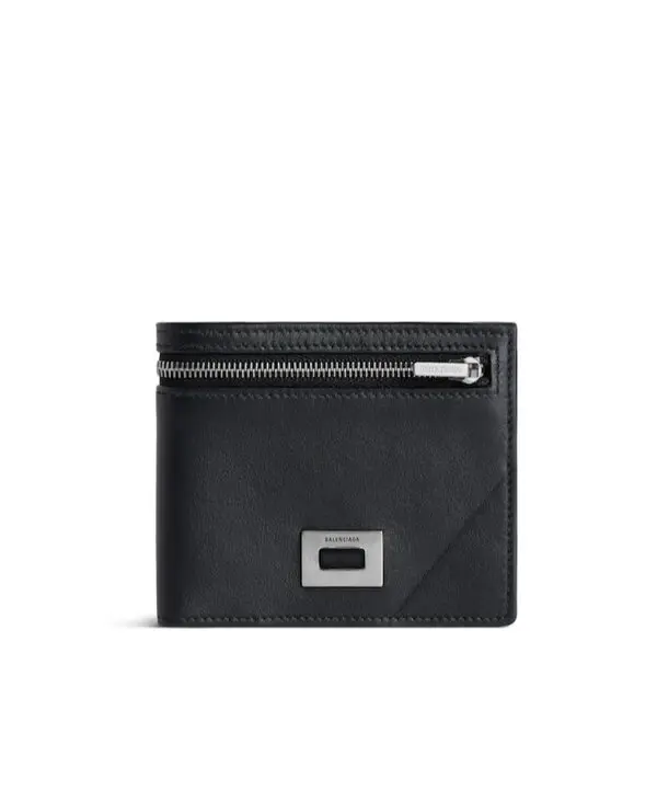 Balenciaga Rodeo Folded Wallet - Black