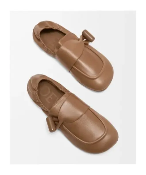 Loewe Toggle Slip-on Loafers - Oak