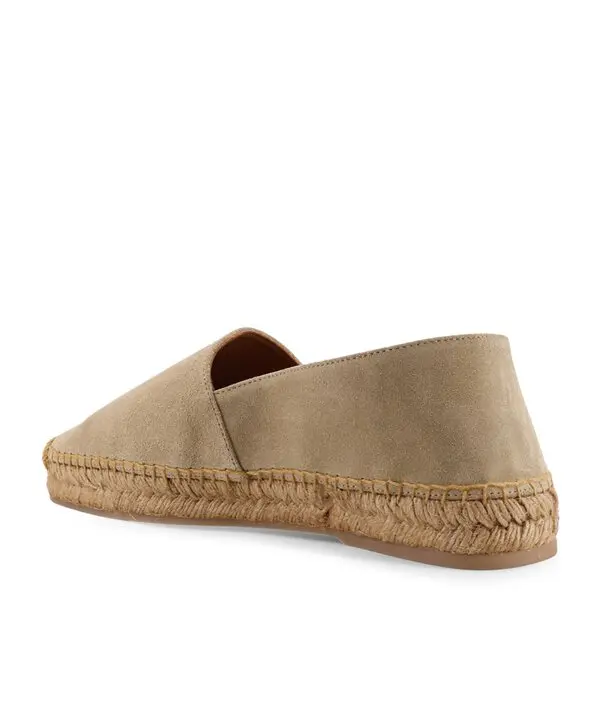 Kiton Square-toe Slip-on Espadrilles - Nude