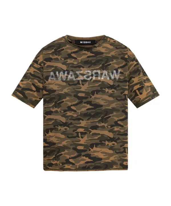 MISBHV Warszawa-print T-shirt