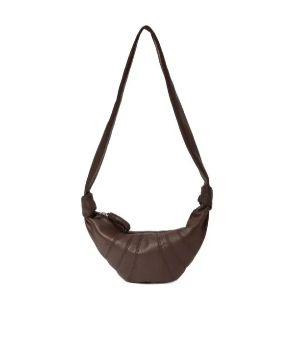 LEMAIRE Small Croissant Bag - Brown