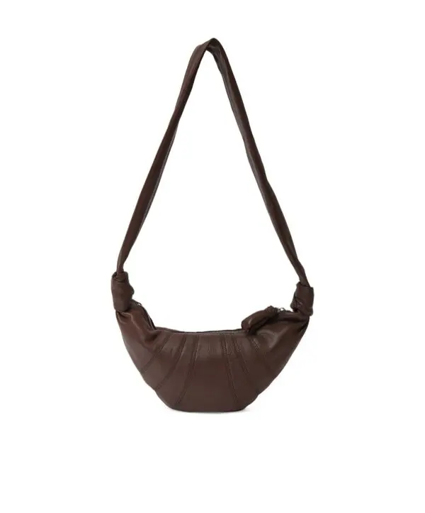 LEMAIRE Small Croissant Bag - Brown