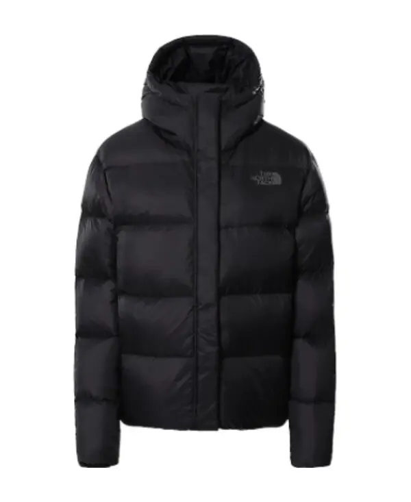 The North Face Logo Quilted Hooded Down Jacket