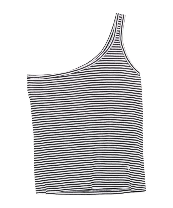 TOM FORD One-shoulder Striped Top - No