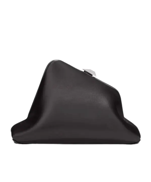 Attico Day Off Small Clutch Bag - Black