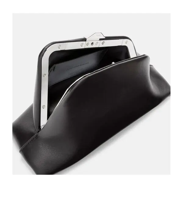 Attico Day Off Small" Clutch Bag - Black