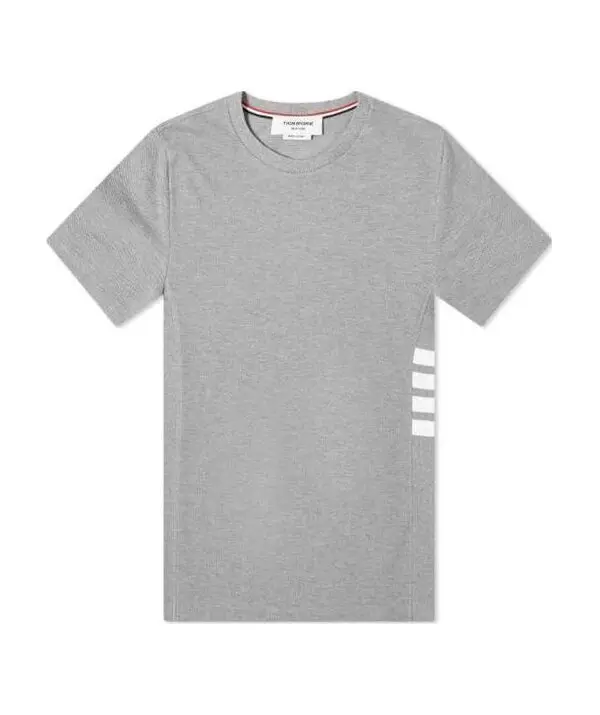 Thom Browne Classic Pique 4-bar T-shirt