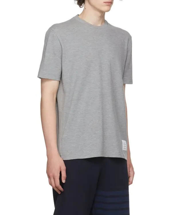 Thom Browne Classic Pique 4-bar T-shirt