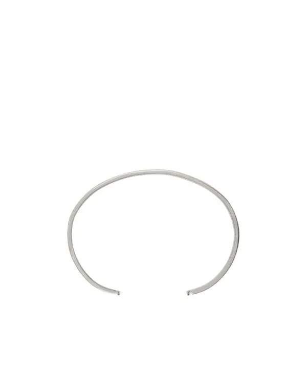 MAISON MARGIELA Engraved Cuff Bracelet - Gray