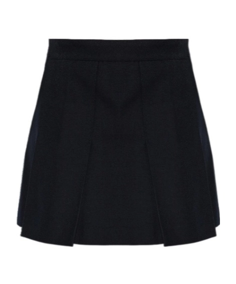 A.p.c. Pleated Mini Skirt - Black