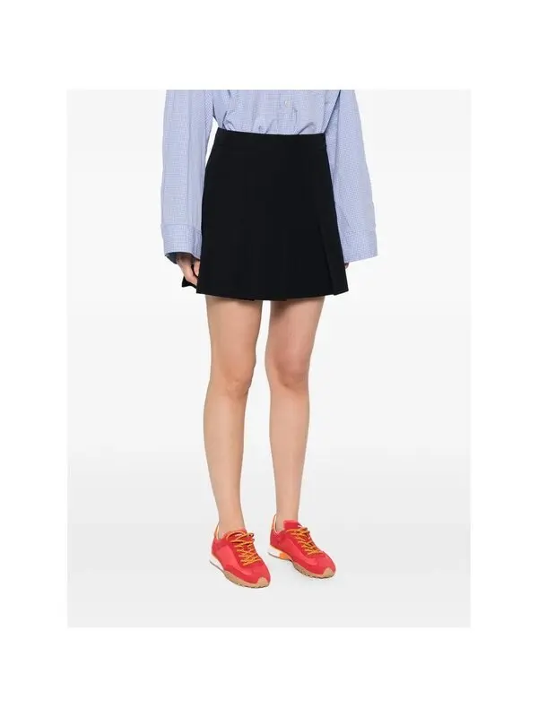 A.p.c. Pleated Mini Skirt