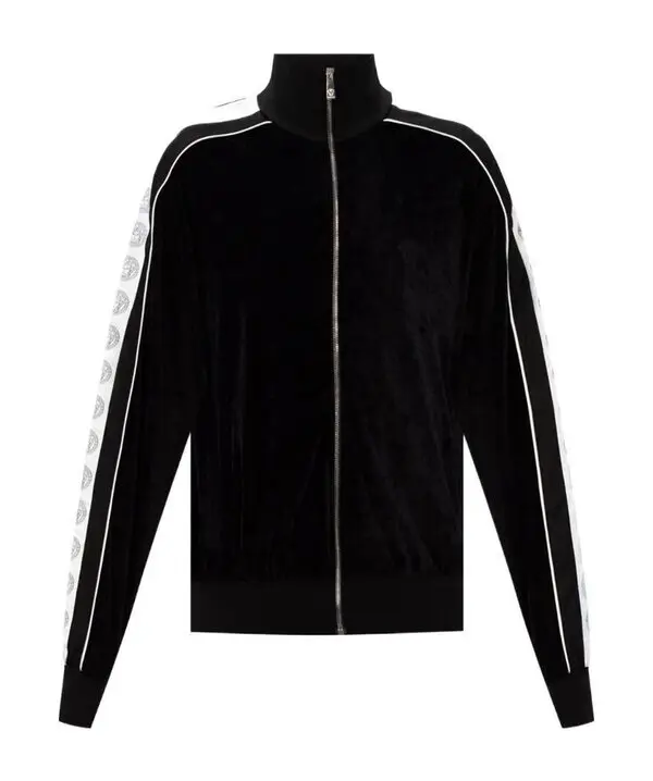 Versace Medusa Head Embroidered Zipped Track Jacket