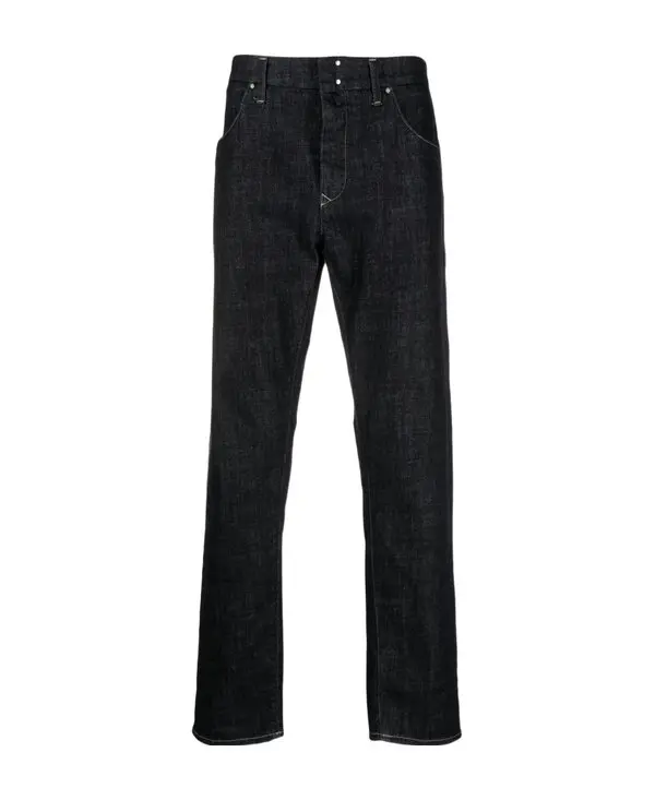 Incotex Logo Denim Trousers