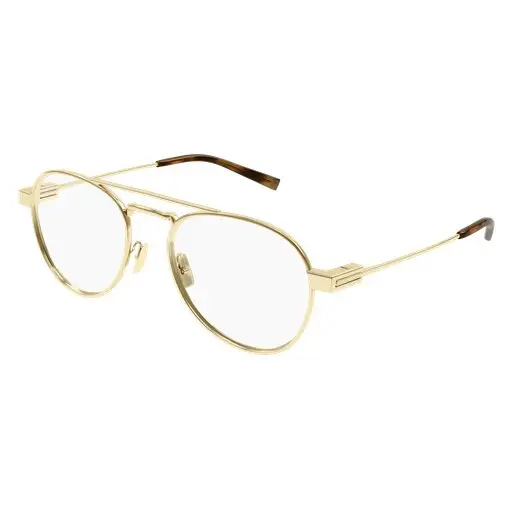 Saint Laurent Aviator Full Rim Eyeglasses - Blue