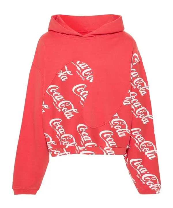 ERL Coca-cola Print Hoodie