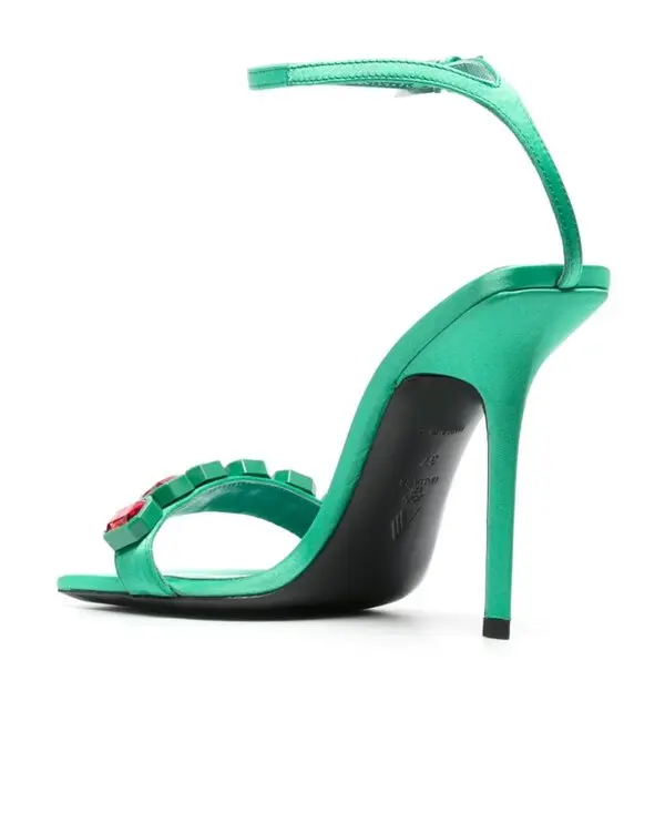 Attico Logo High-heeled Sandals