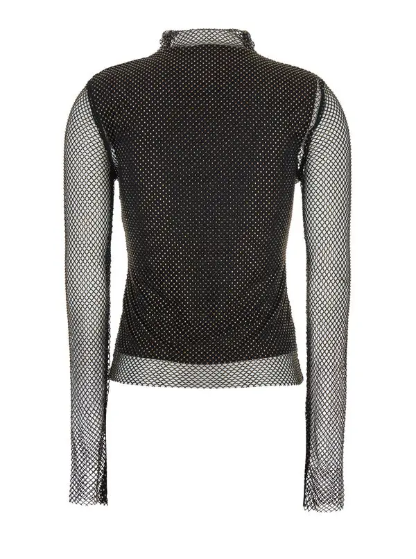 Sportmax Gerarda Embellished Long-sleeved Top